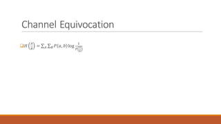 Introduction to Information Channel | PDF | Programming Languages | Computing