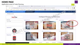 ITC Infotech Intelligent Planning and Execution demo | PPTX