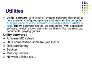Itc lec 13 software and its types | PPT
