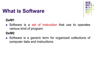 Itc lec 13 software and its types | PPT