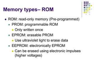Itc lec 16 computer system components | PPT