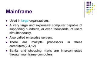 Itc lec 2 classification and generation of computer | PPT
