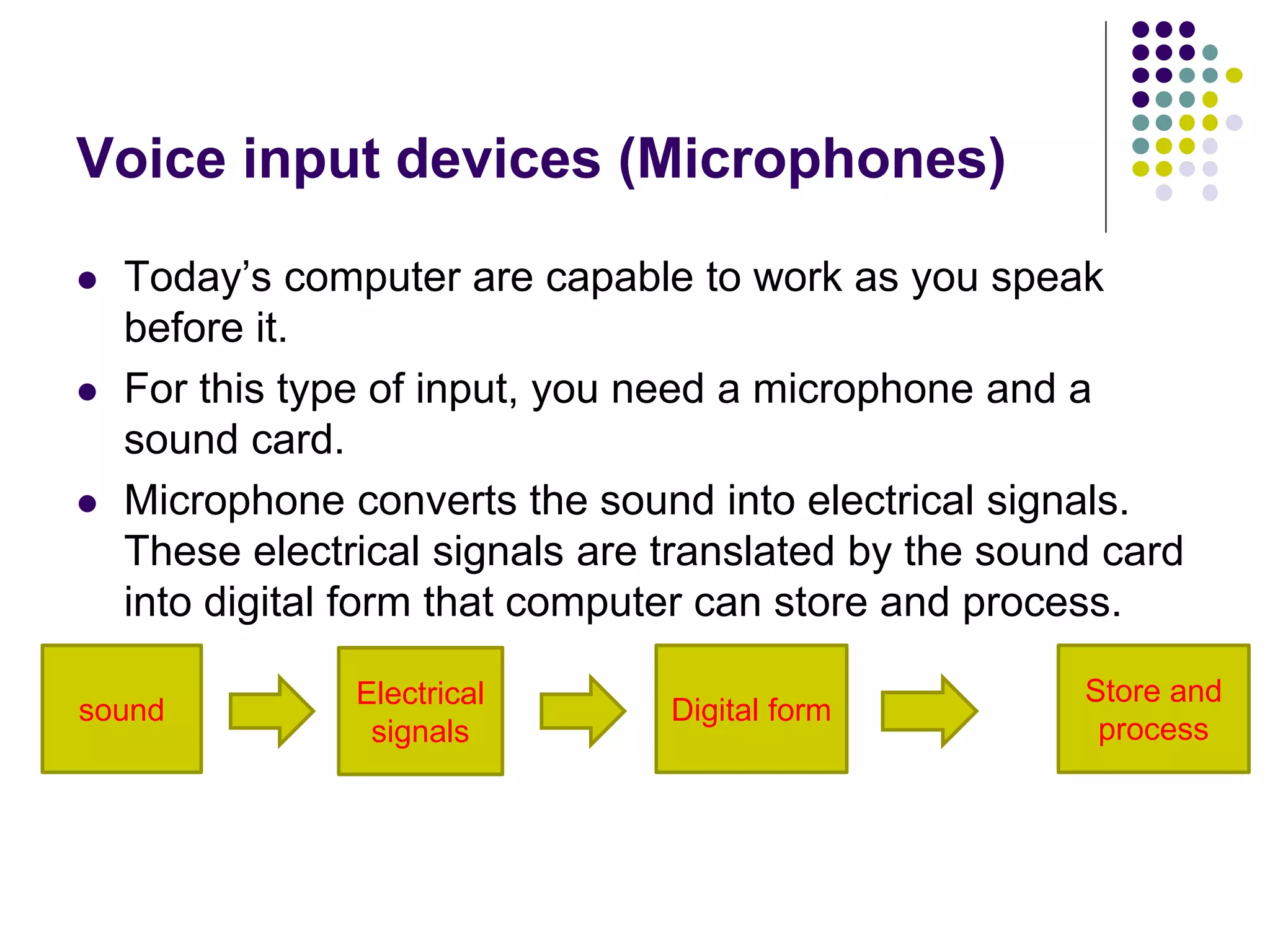 Itc lec 4 input devices | PPT