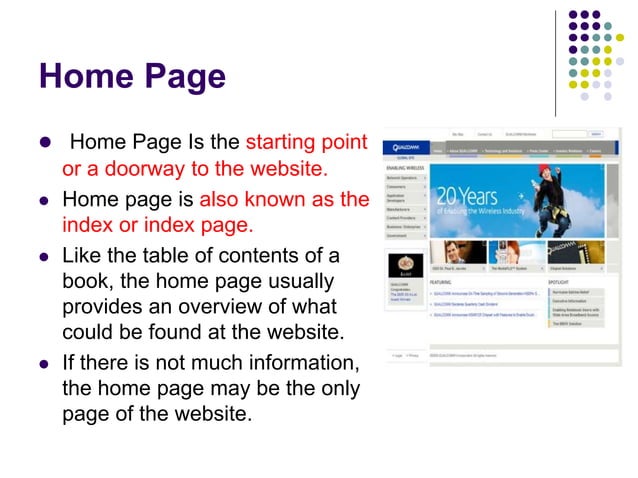 Itc lec 6 introduction of internet | PPT