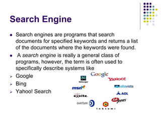 Itc lec 7 website, browsers , search engines, hands on internet surfing ...