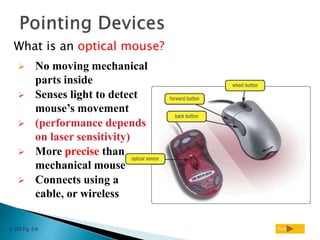 Itc lec 8 discovering computer..input devices | PPT