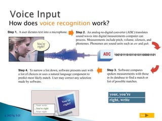 Itc lec 8 discovering computer..input devices | PPT