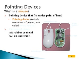 Itc lec 8 discovering computer..input devices | PPT