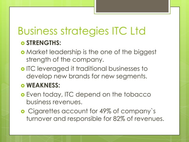 ITC limited | PPT