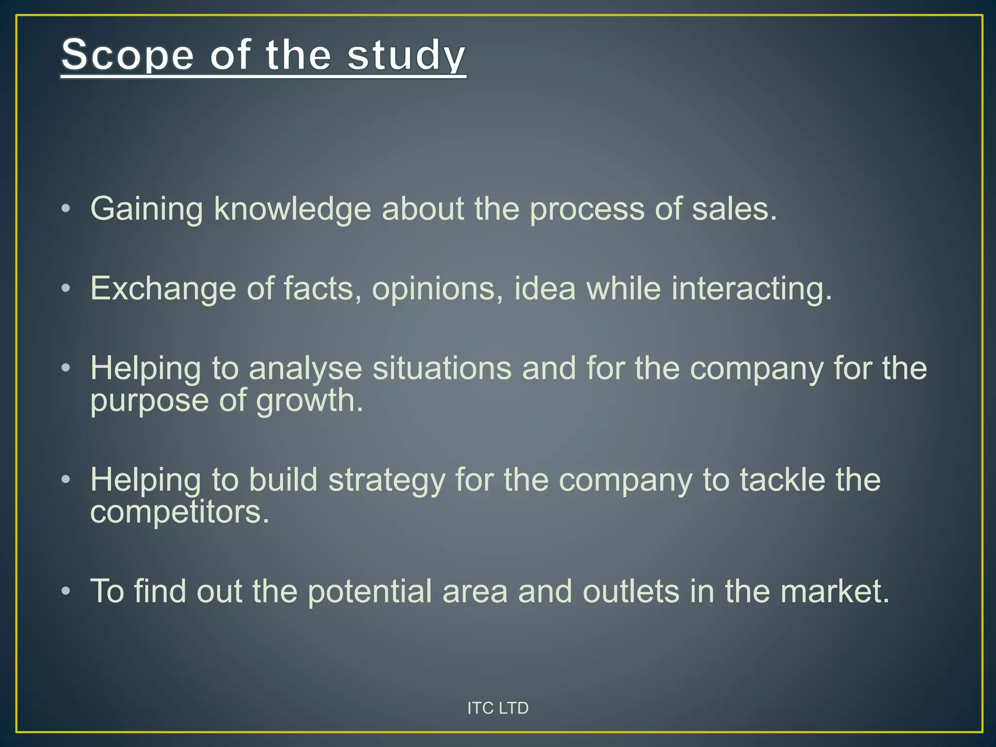 PERSONAL CARE PRODUCT OF ITC PPT | PPTX