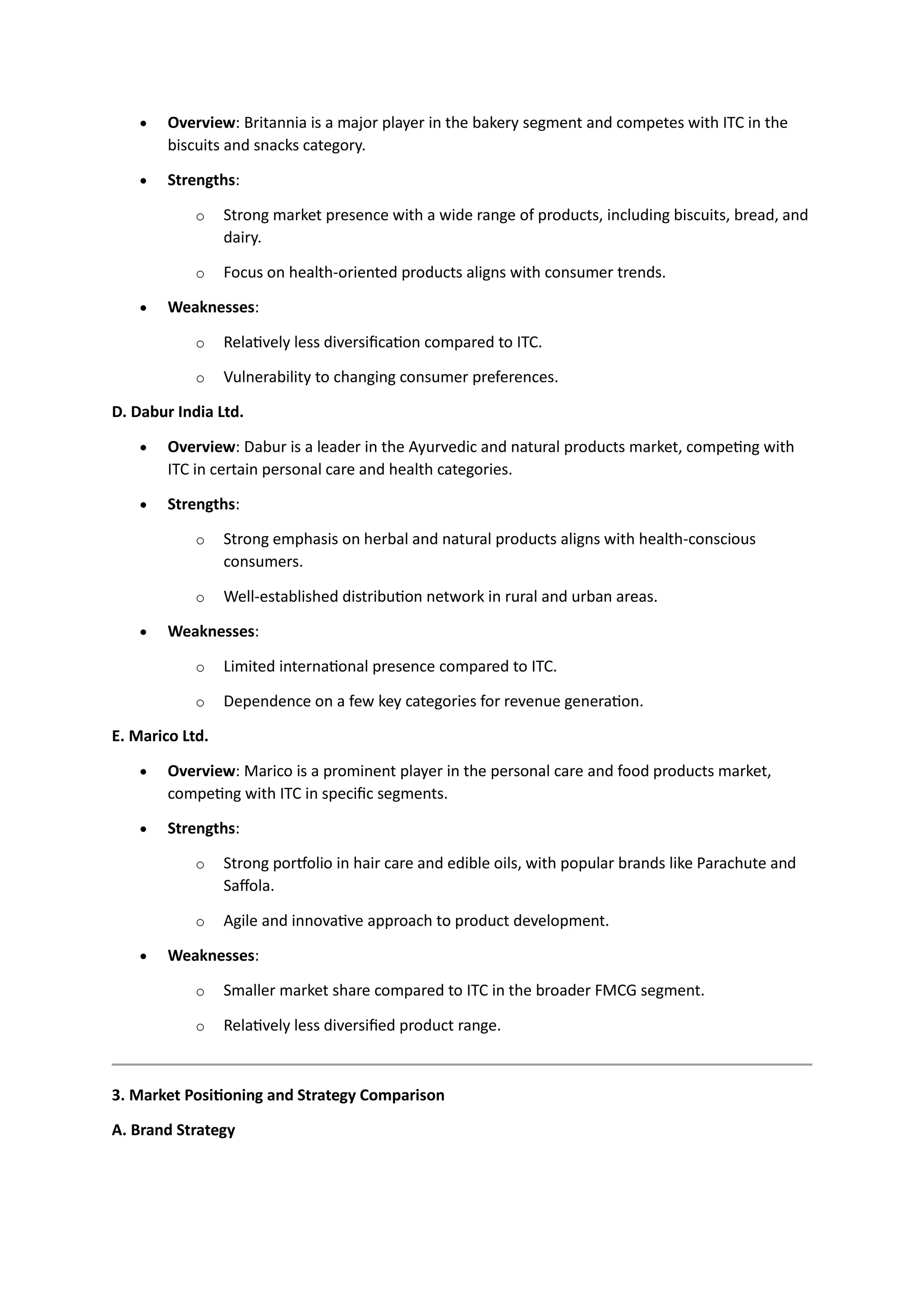 ITC Ltd. Competitor Analysis: Navigating the Competitive Landscape | PDF