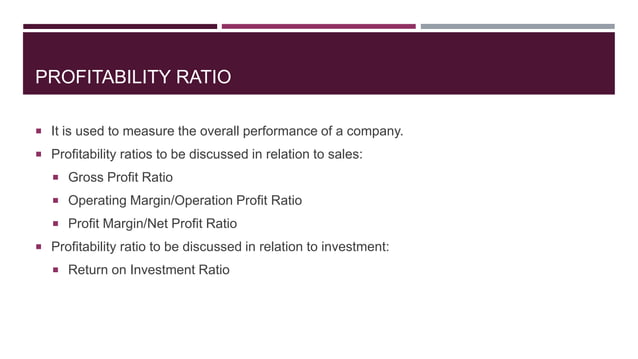 Ratio Analysis - Case Study - ITC LTD