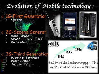 4G technology | PPTX