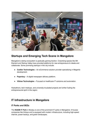 IT Companies in Mangalore: The Coastal City's Rise as a Tech Hub | PDF