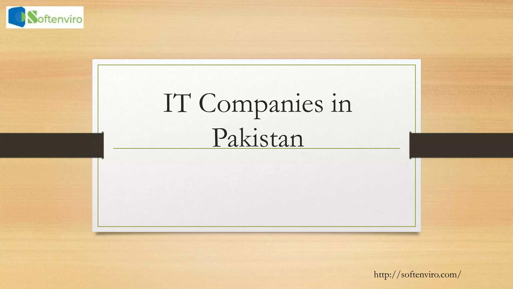 IT Companies in Pakistan.pptx