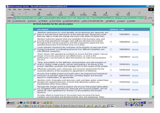 IT Competence Framework In Shell SFIA | PDF | IT and Internet Support ...
