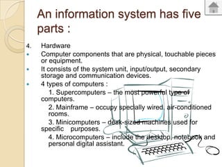 Chapter 2 : IT Components | PPTX