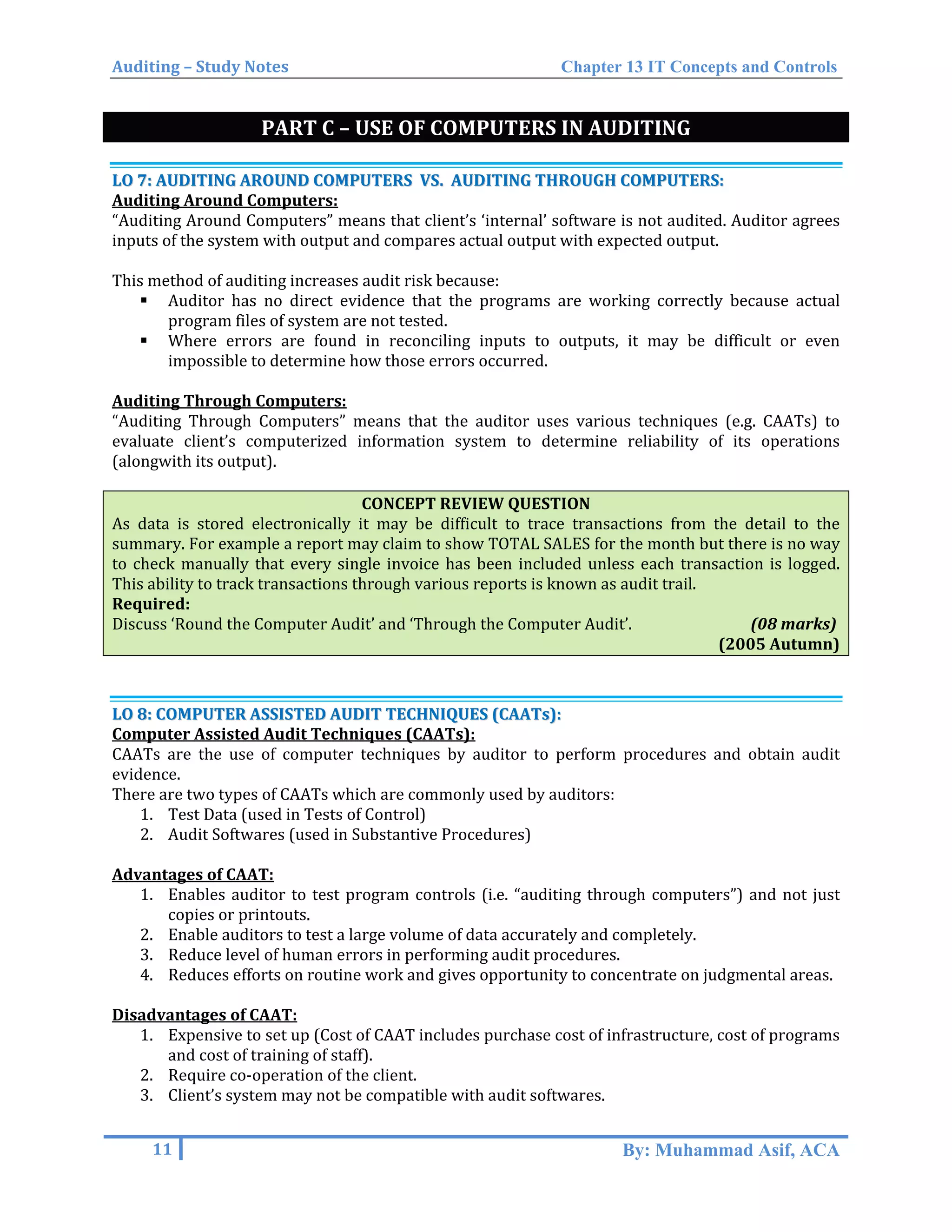 IT SYSTEMS , CONTROLS , CAATS AND FLOWCHARTS | PDF
