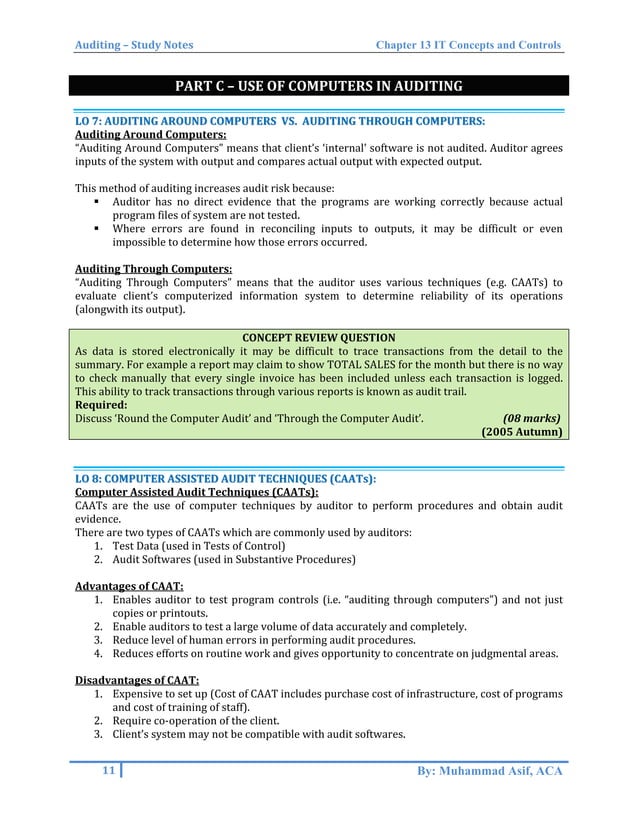 IT SYSTEMS , CONTROLS , CAATS AND FLOWCHARTS | PDF