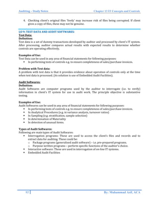 IT SYSTEMS , CONTROLS , CAATS AND FLOWCHARTS | PDF