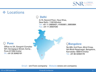 Itc on csr expenditure | PDF
