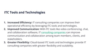 Leverage ITC - IT Consulting Company Sacramento | PPT