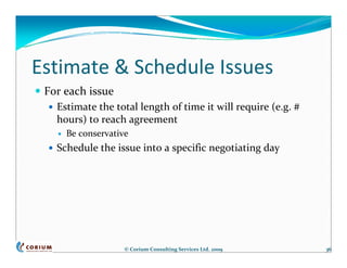 Outsourcing Contract Negotiations - Structure, Process & Tools | PDF
