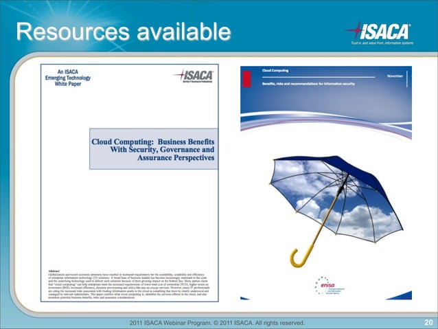 IT Controls Cloud Webinar - ISACA | PPT