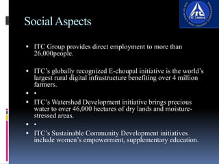 operational strategy of ITC | PPTX