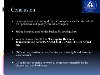 operational strategy of ITC | PPTX