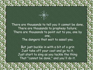 It couldn't be_done | PPSX