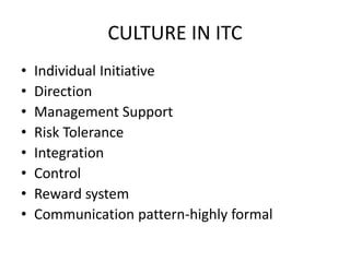 Itc policies | PPTX