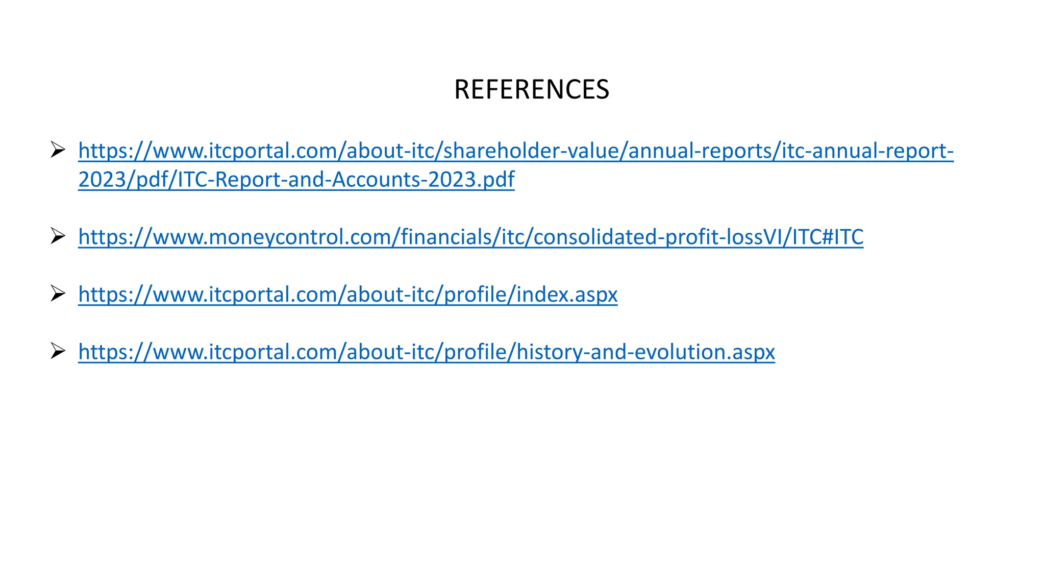 ITC PPT.pptx itc report their csr activities and management discussion analysis covered | PPT