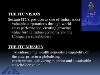 Itc presentation | PPTX