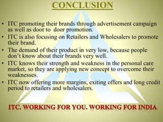 ITC business Presentation for viewing the best results of the one of ...