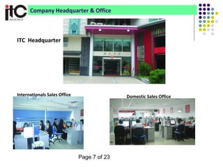 Itc presentation 2013 | PPT