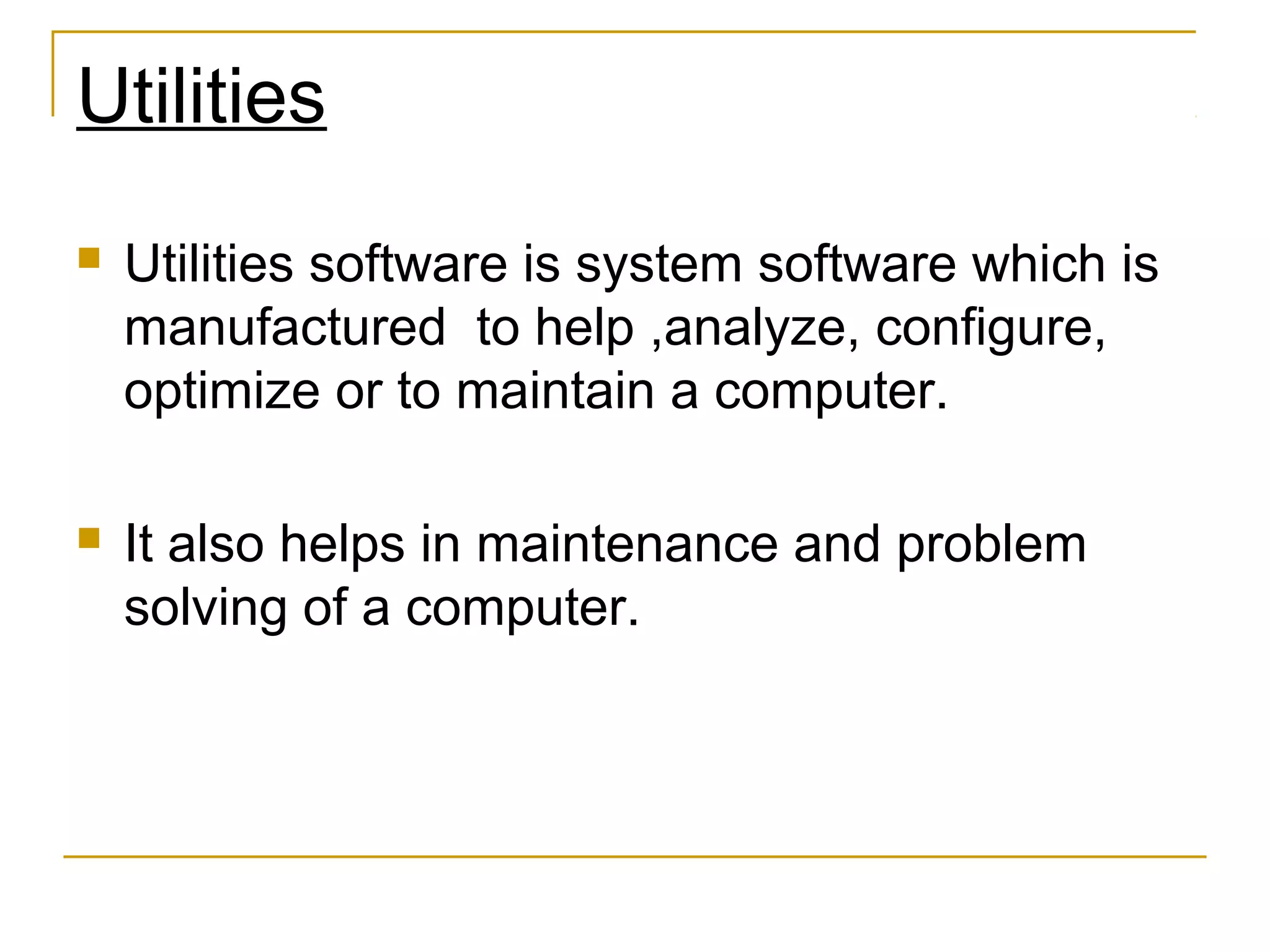 computer software | PPT