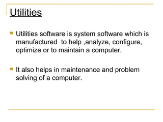 computer software | PPT