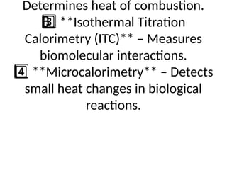 Isothermal Calorimetry_Professional_Presentation | PPTX