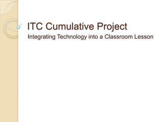 Itc project | PPT