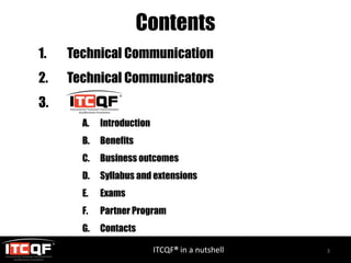 ITCQF in a Nutshell | PPT
