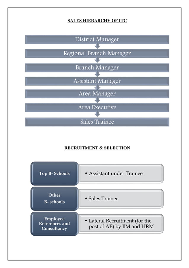ITC Sales Force Management | PDF