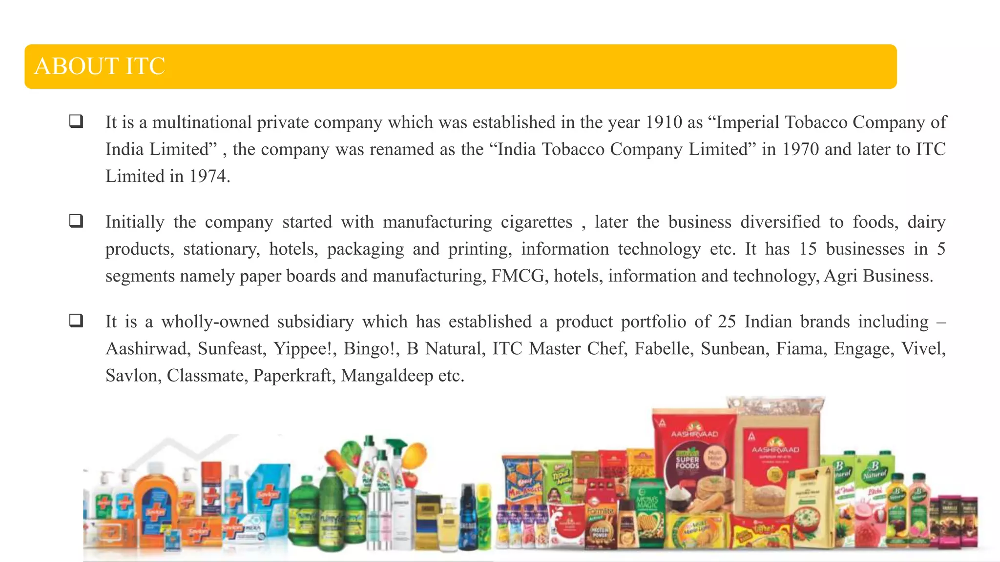 ITC's CSR Activities | PPTX