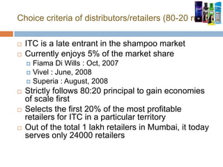 Itc shampoo | PPTX
