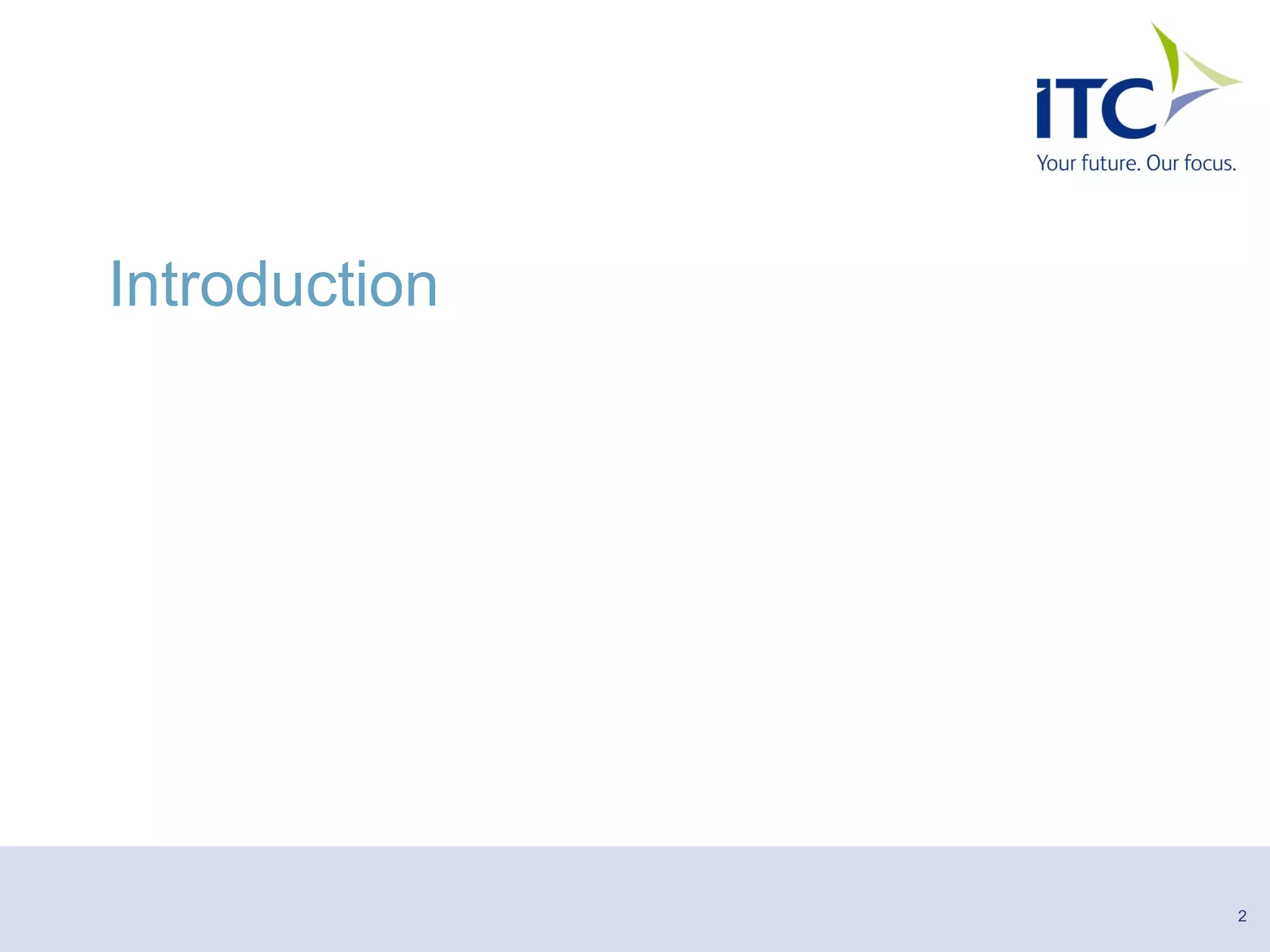 Itc slides template | PPT