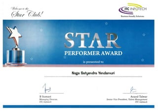 Star Performer Award | PDF