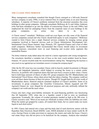 Itc success story | DOC