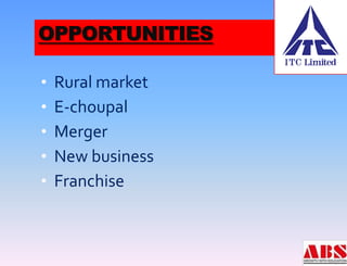Itc swot analysis | PPTX