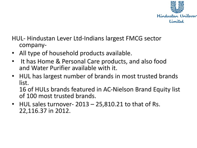 ITC vs HUL ltd. | PPTX