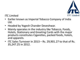 ITC vs HUL ltd. | PPTX